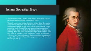 Johann Sebastian Bach | PPTX
