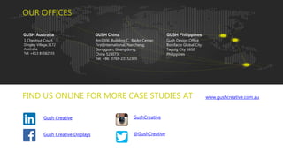 Yamaha MusicCast Permanent Display Case Study - Gush Creative | PPTX