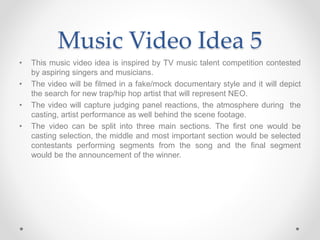 Final Music Video Idea development.pptx