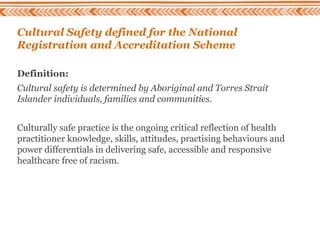 AHPRA Cultural Safety Project | PPTX