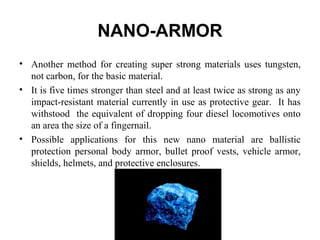 Nanotechnology in Defence Sector | PPT