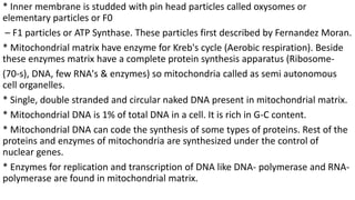 cell and its organelle | PPTX