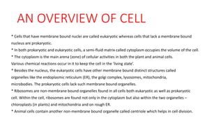cell and its organelle | PPTX
