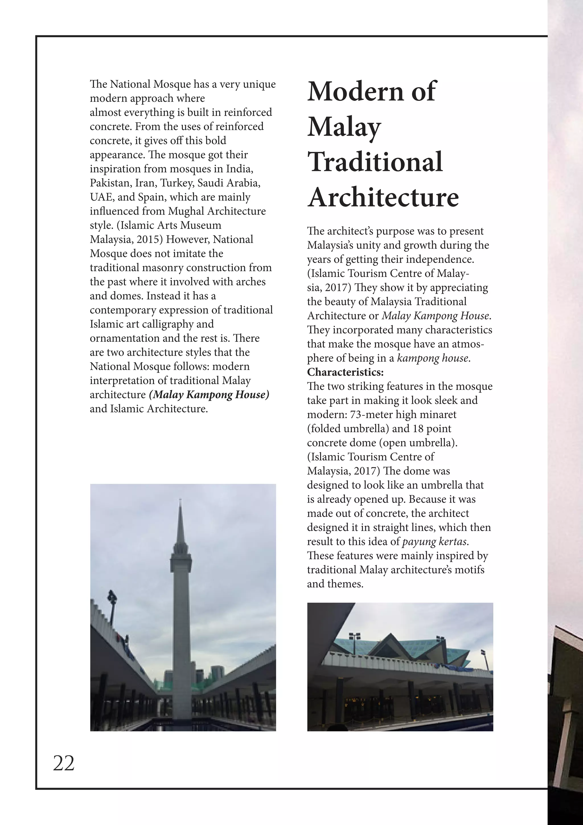 Report of National Mosque, KL | PDF
