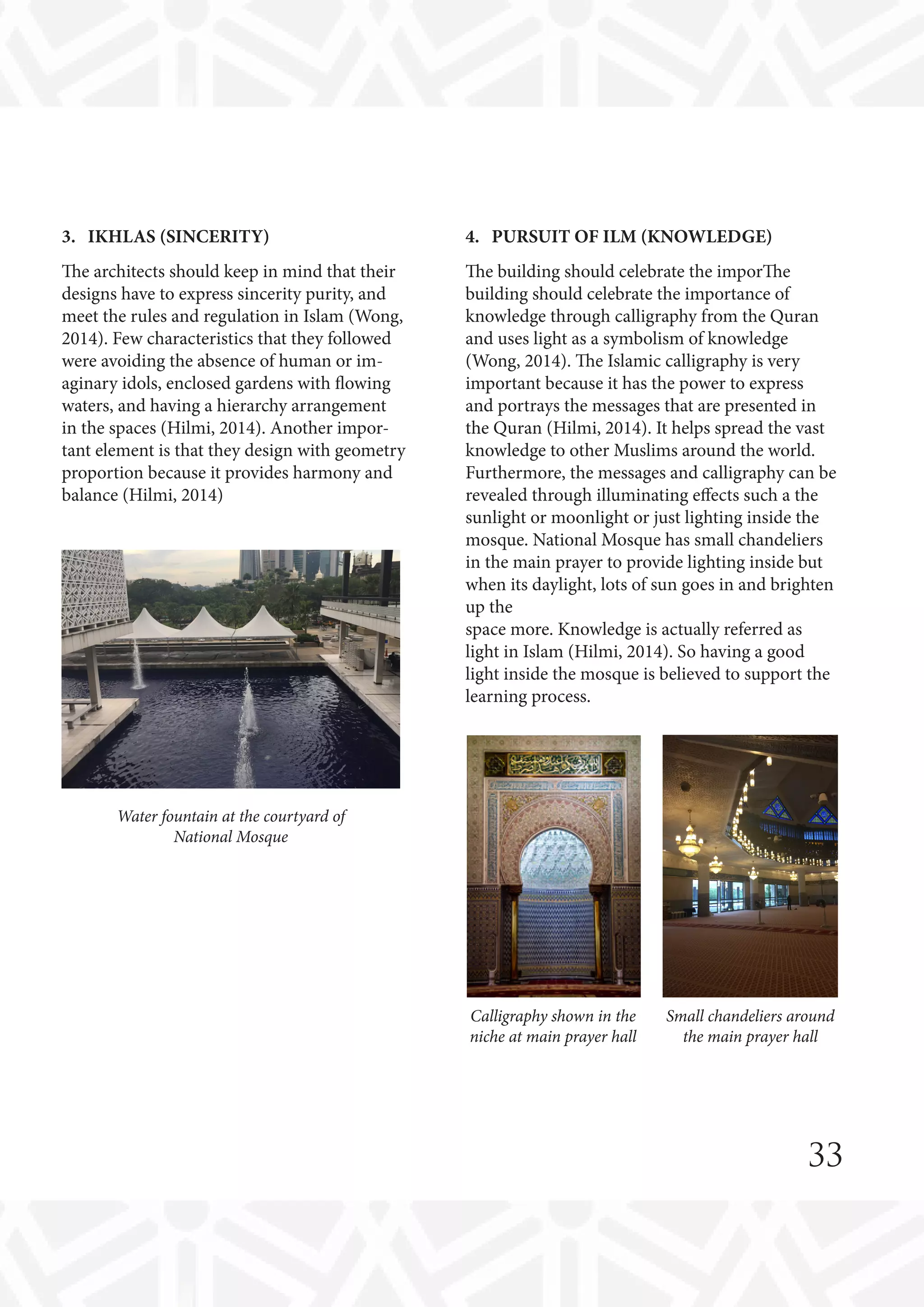 Report of National Mosque, KL | PDF