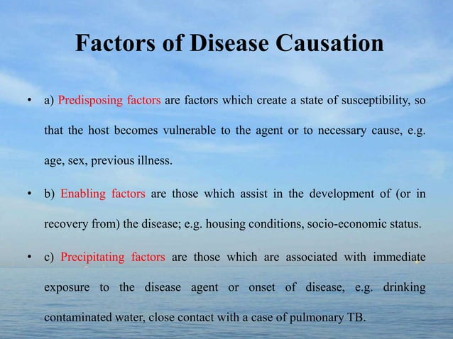 NATURAL HISTORY OF DISEASE | PPTX | Infectious Diseases | Diseases and ...