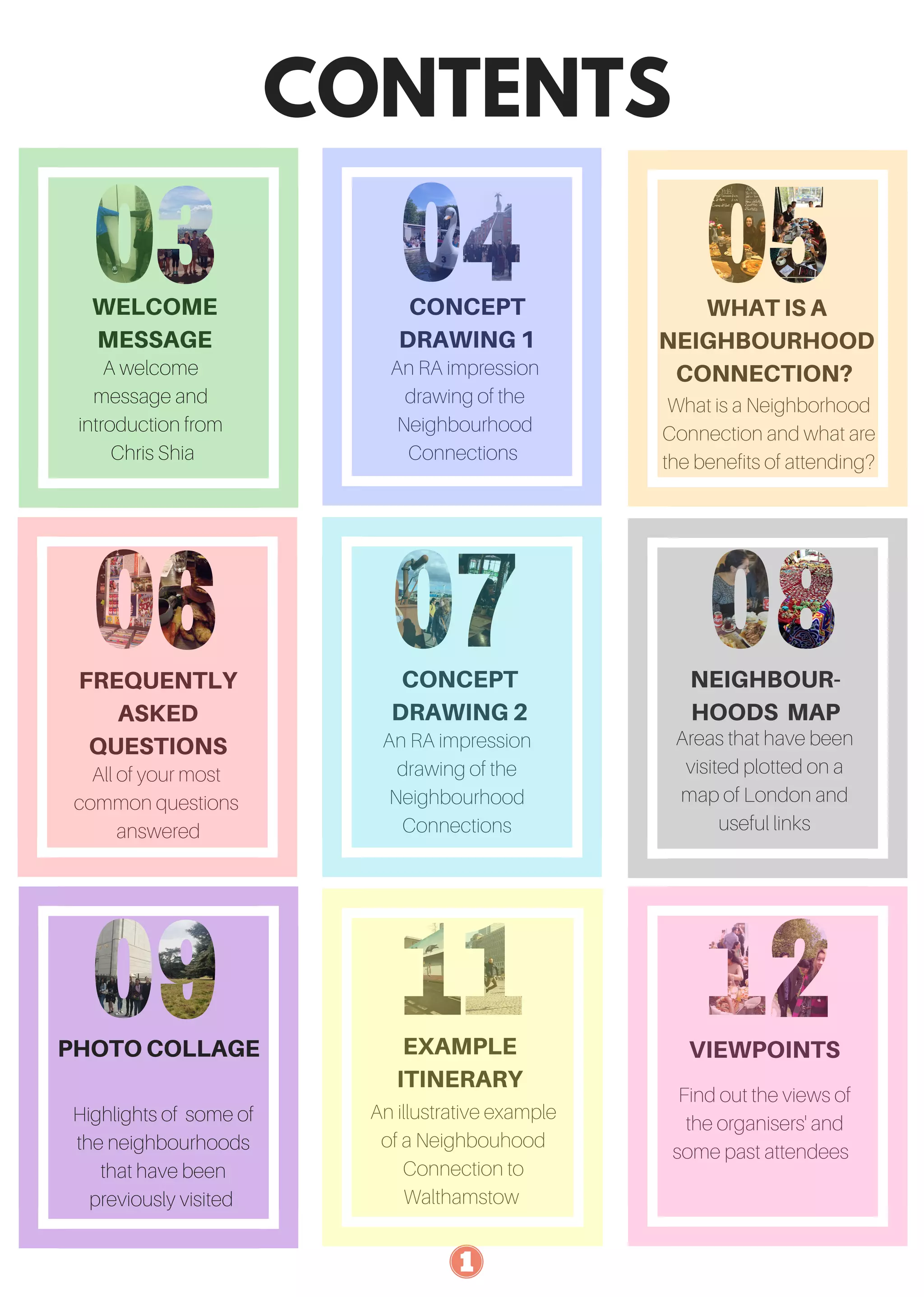 NYU London Neighbourhood Connections Brochure | PDF