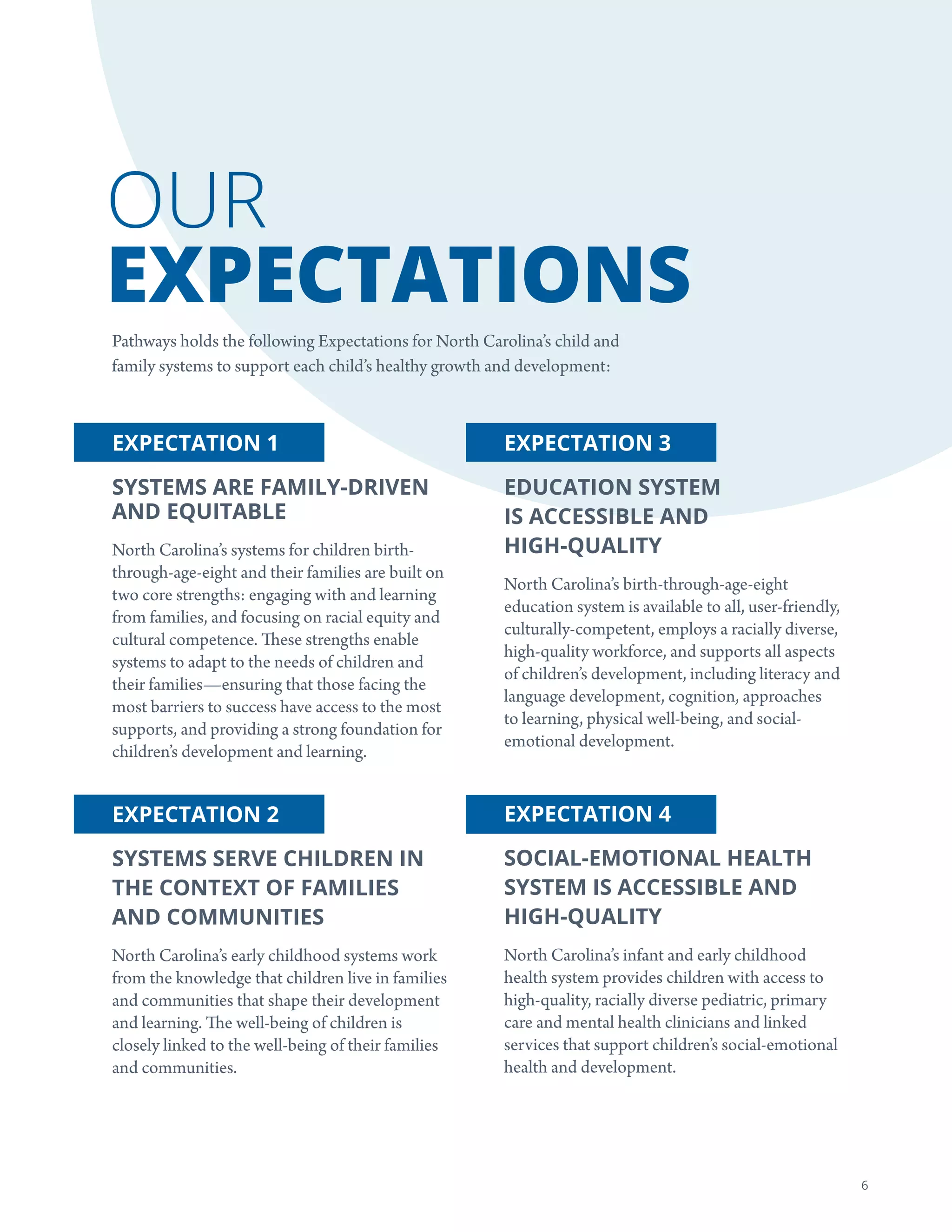 NCECF Pathways Action Framework | PDF