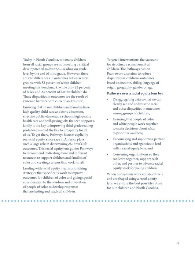 NCECF Pathways Action Framework | PDF