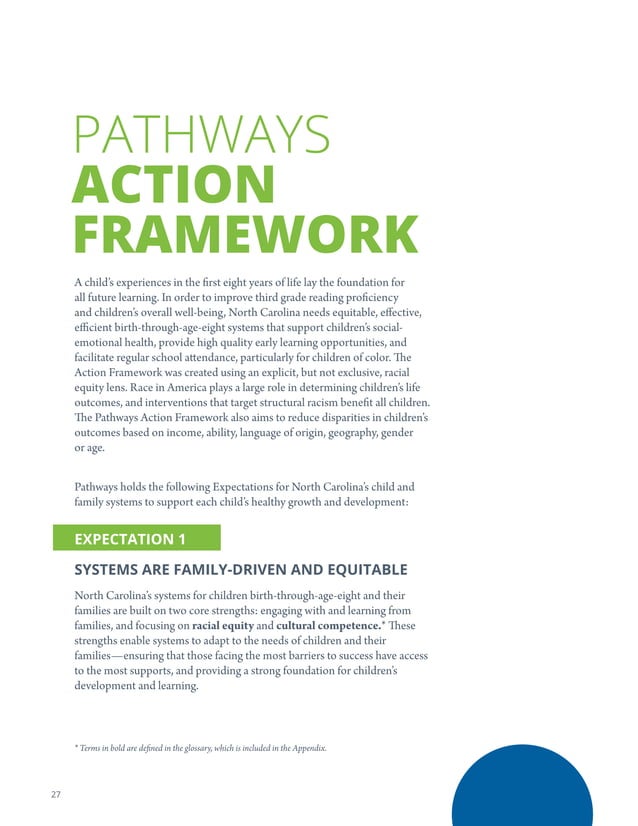 NCECF Pathways Action Framework | PDF