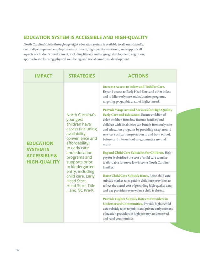 NCECF Pathways Action Framework | PDF