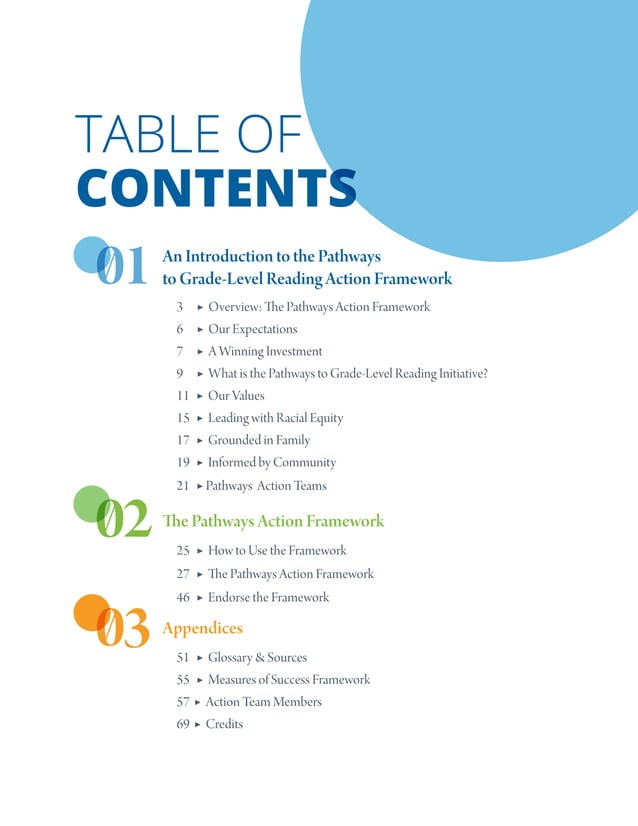 NCECF Pathways Action Framework | PDF