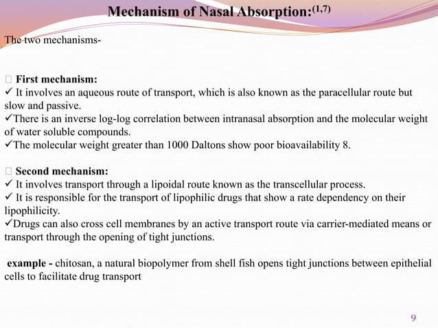 NASAL DRUG DELIVERY SYSTEM | PPTX | Ear, Nose and Throat Conditions ...
