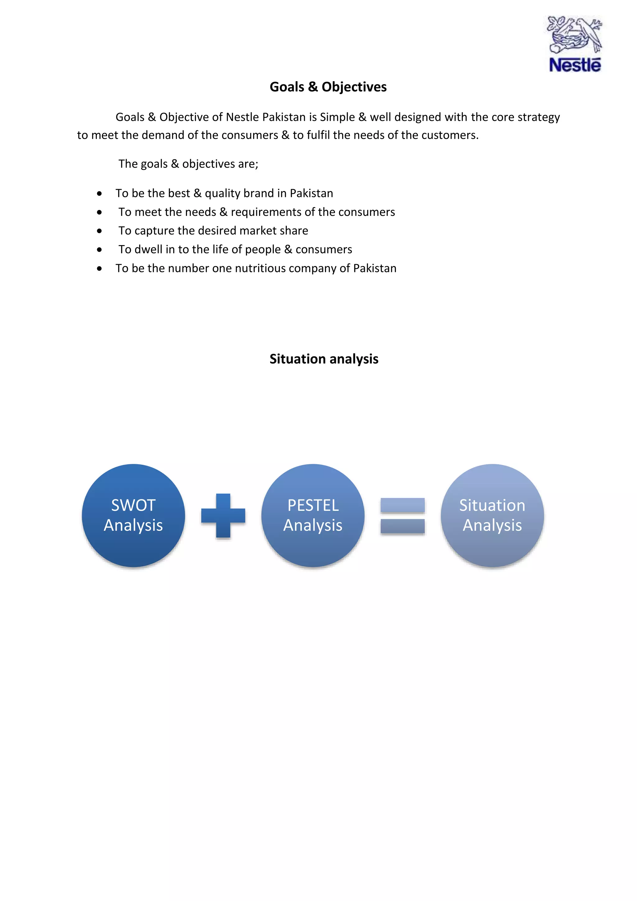 Nestle Milk pak, Production Operational Management | DOCX
