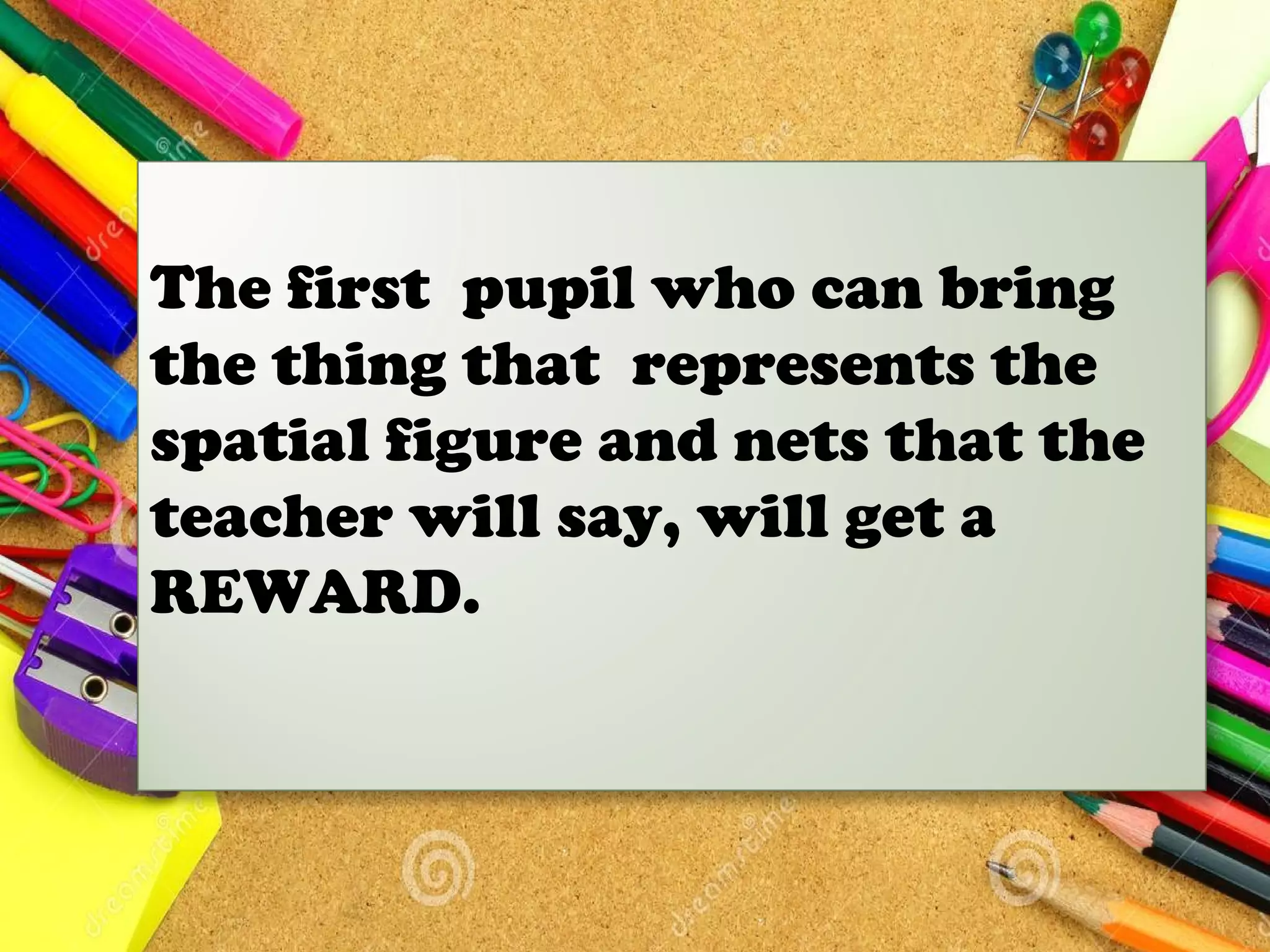 Identifying net of solid figures | PPT