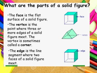 Identifying net of solid figures | PPT