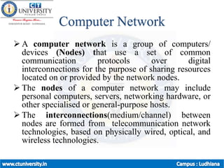 final NEtworking.pptx | Computer Networking | Computing