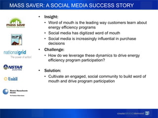 Fueling Energy Efficiency Programs with Social Media | PPTX | Social ...