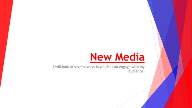 Final new media | PPT | Free Download