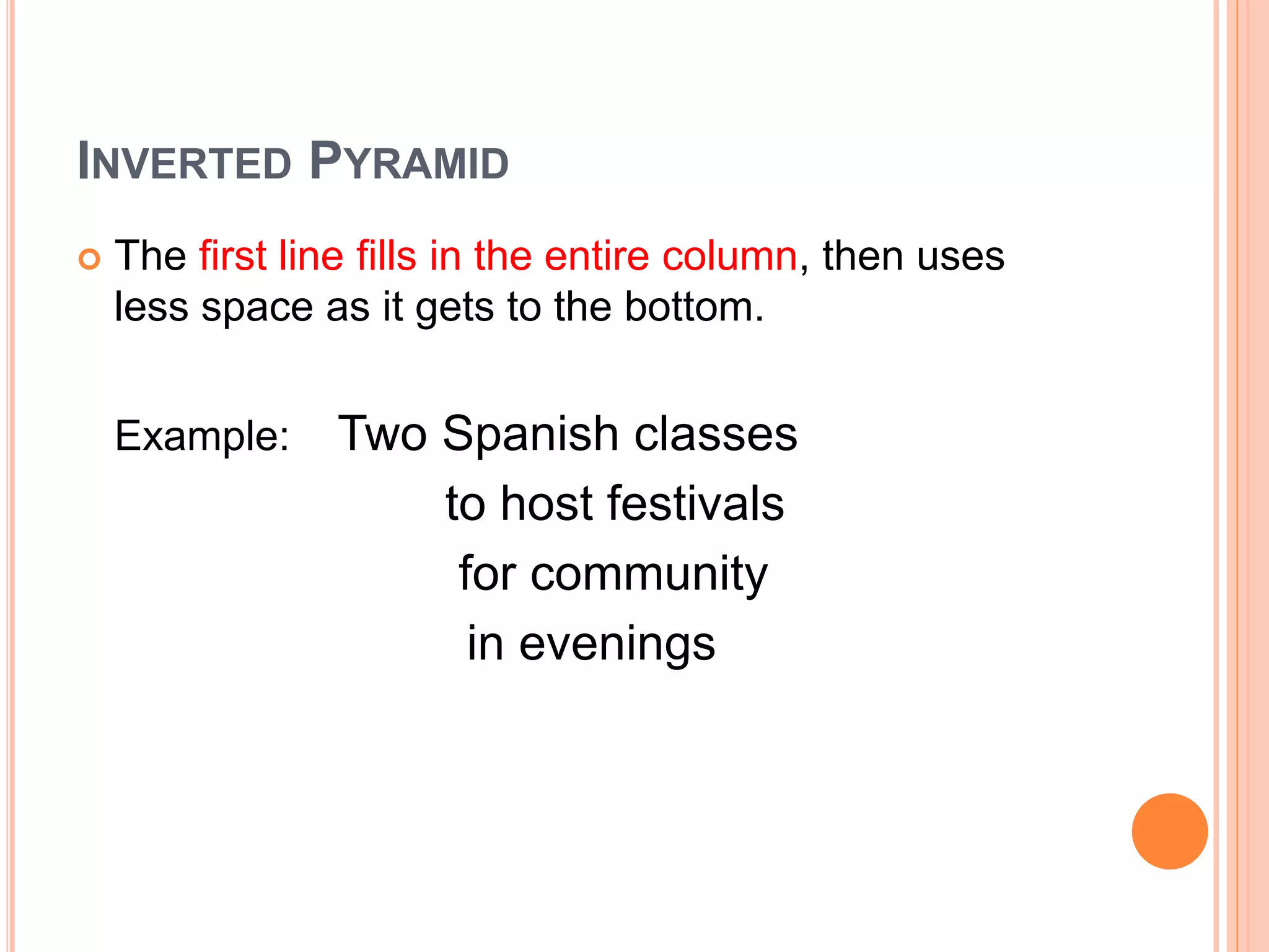 News, types of news, types of headlines | PPTX