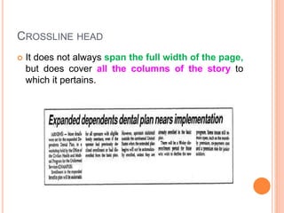 News, types of news, types of headlines | PPTX