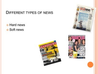 News, types of news, types of headlines | PPTX