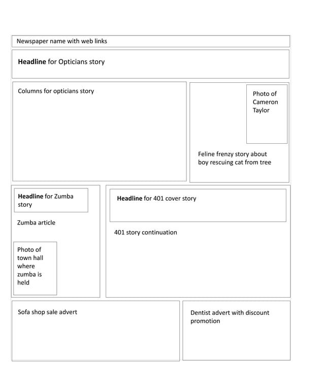 Final Newspaper Plan | PPTX