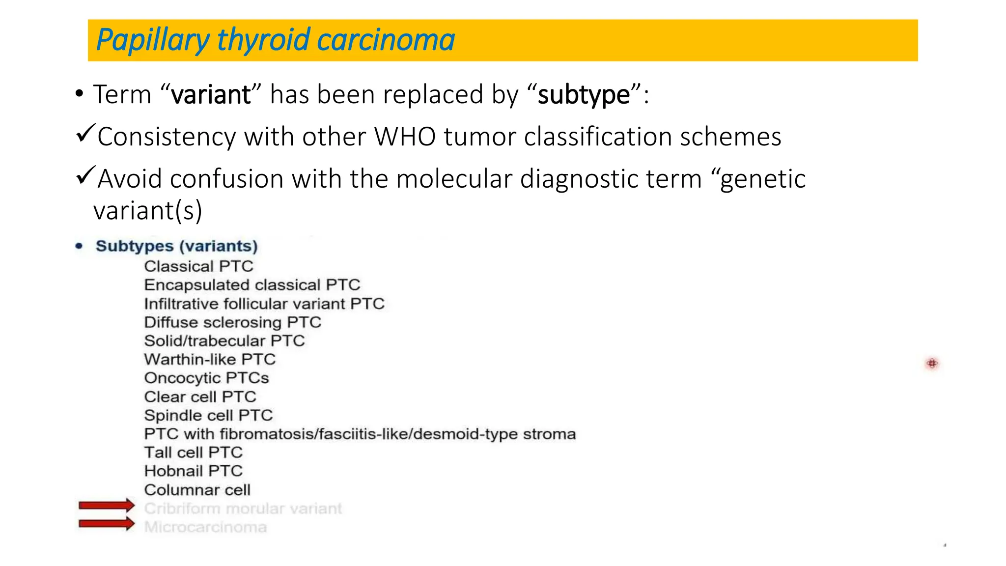 FINAL New WHO thyroid update.pptx
