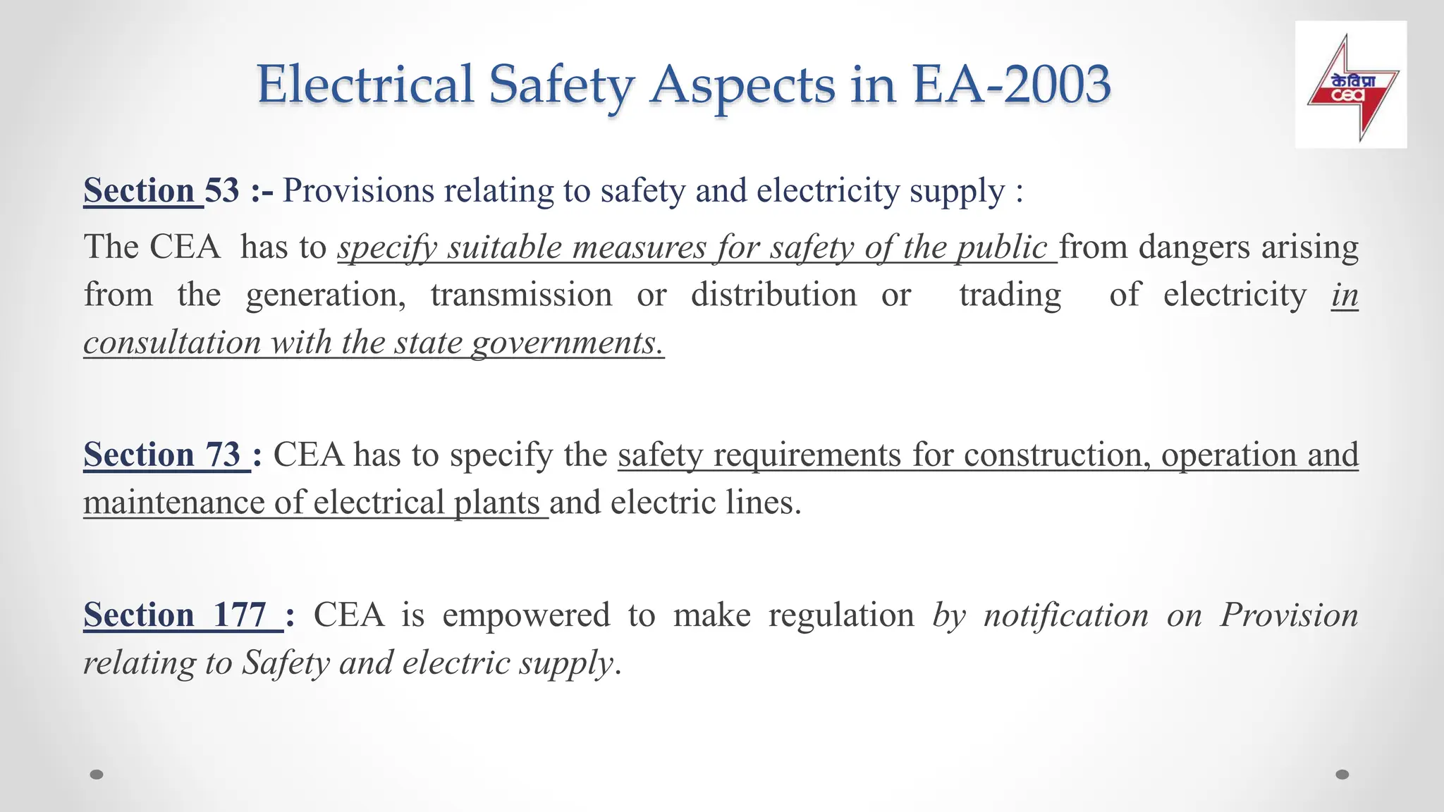 Final_NFE,May23-Lenin-CEA-Safety- Regulations PPT.pptx