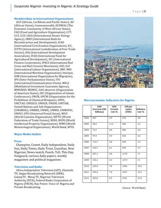 Corporate Nigeria | PDF