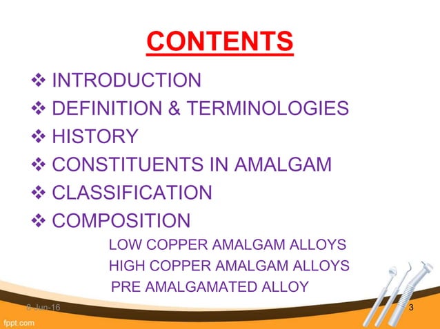 Amalgam | PPT