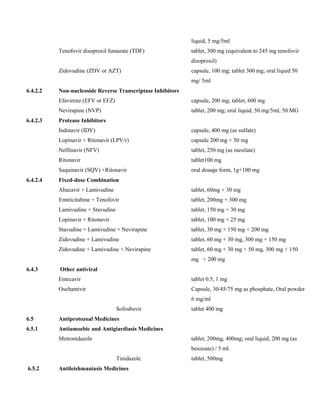 National List of Essential Medicines 2016 | PDF