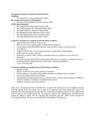 National List of Essential Medicines 2016 | PDF
