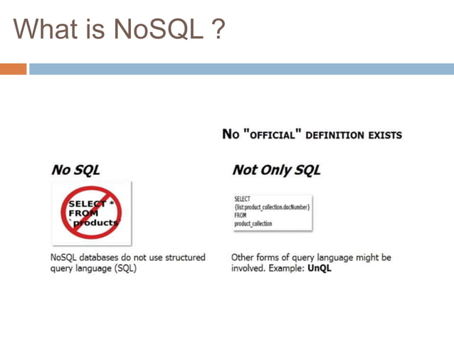 Overview on NoSQL and MongoDB | PPT