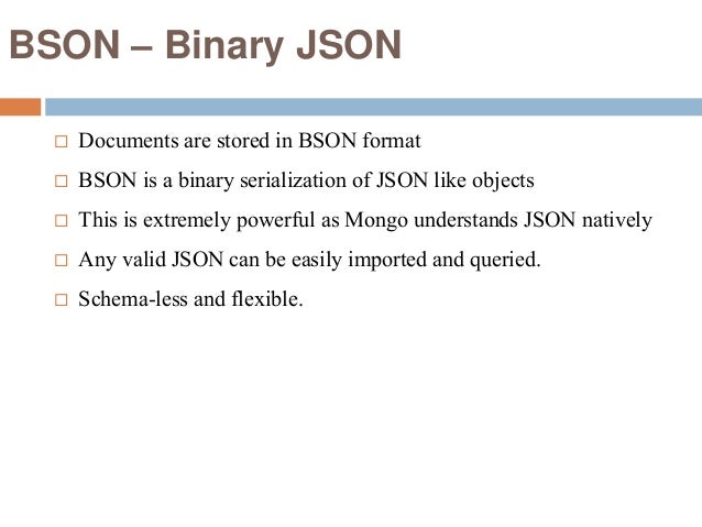 Overview on NoSQL and MongoDB
