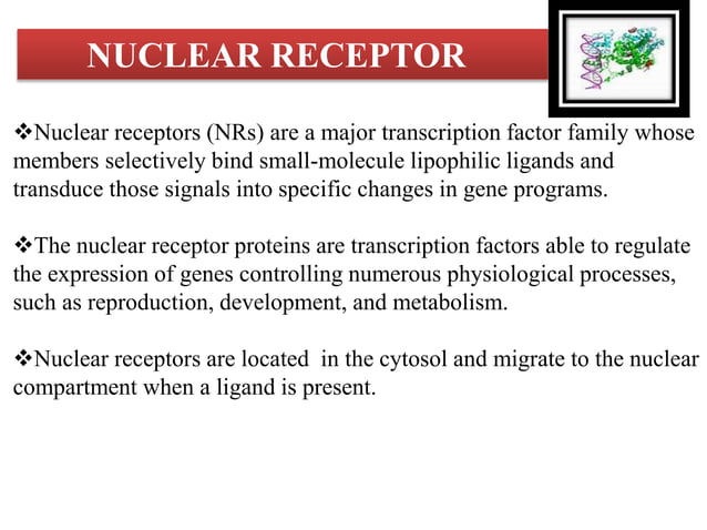 Final nuclear receptor | PPTX
