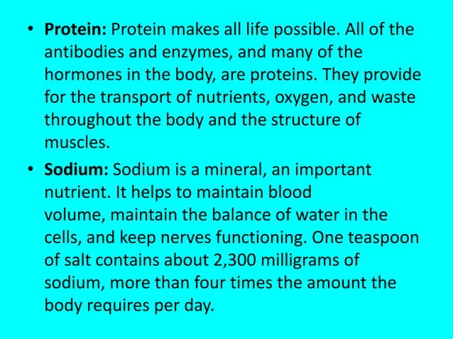 Fast Foods Nutrition Facts | PPT