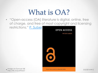 Introduction to Open Access | PPT