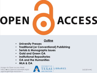 Introduction to Open Access | PPT