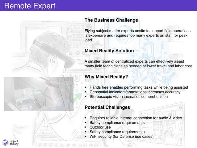 Michael Hoffman (Object Theory): Mixed Reality Use Cases and Challenges | PDF | 3-D Graphics ...