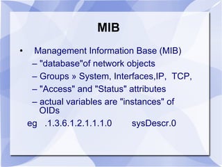SNMP Network Tracker Project | PPT