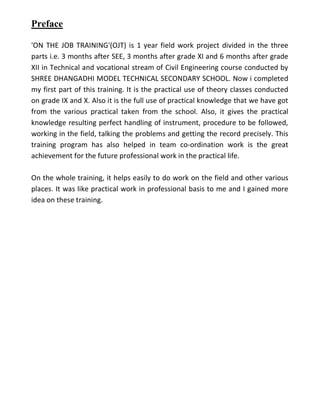 Final Ojt Report for sub engineering Students 2079...pdf