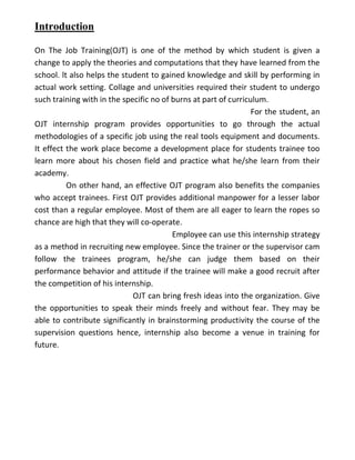 Final Ojt Report for sub engineering Students 2079...pdf