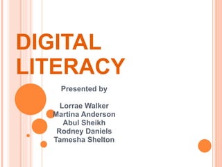 Digital Citizenship PowerPoint-Group Ocho | PPT