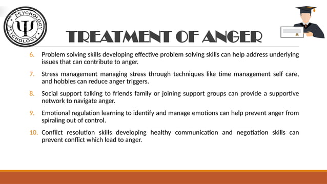 Anger and types of anger in psychology presentation | PPTX
