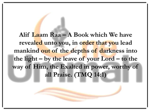 One Ummah | PPT