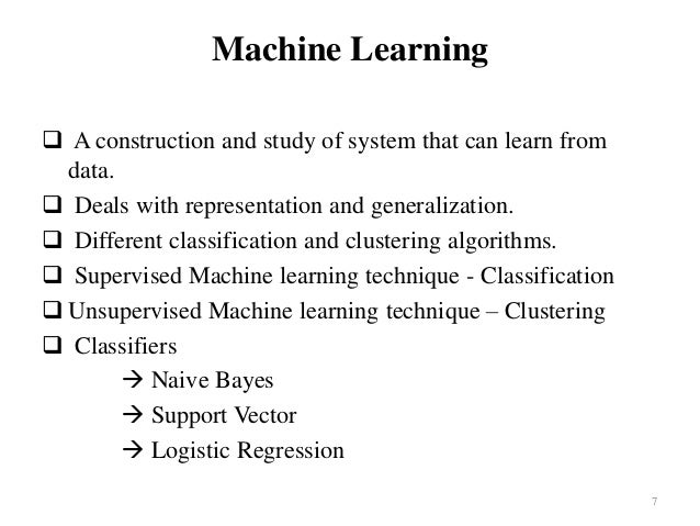 Online social network analysis with machine learning techniques