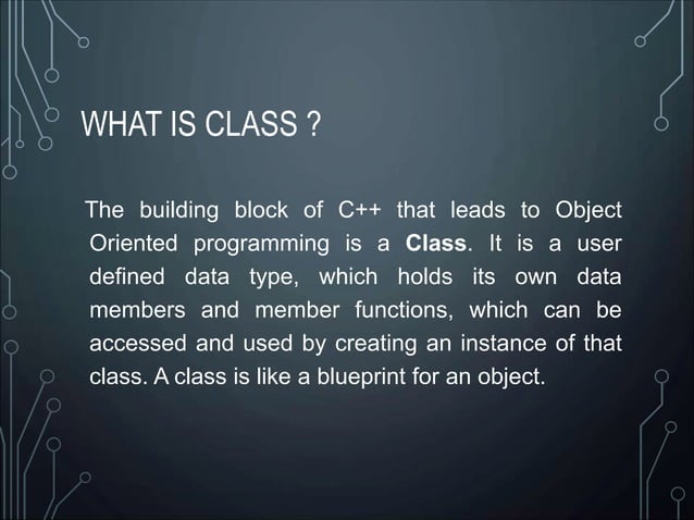 Object Oriented Programming | PPT