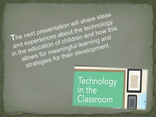 The Technology In Education From Children | PPTX