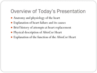 The AbioCor System: Overview | PPT